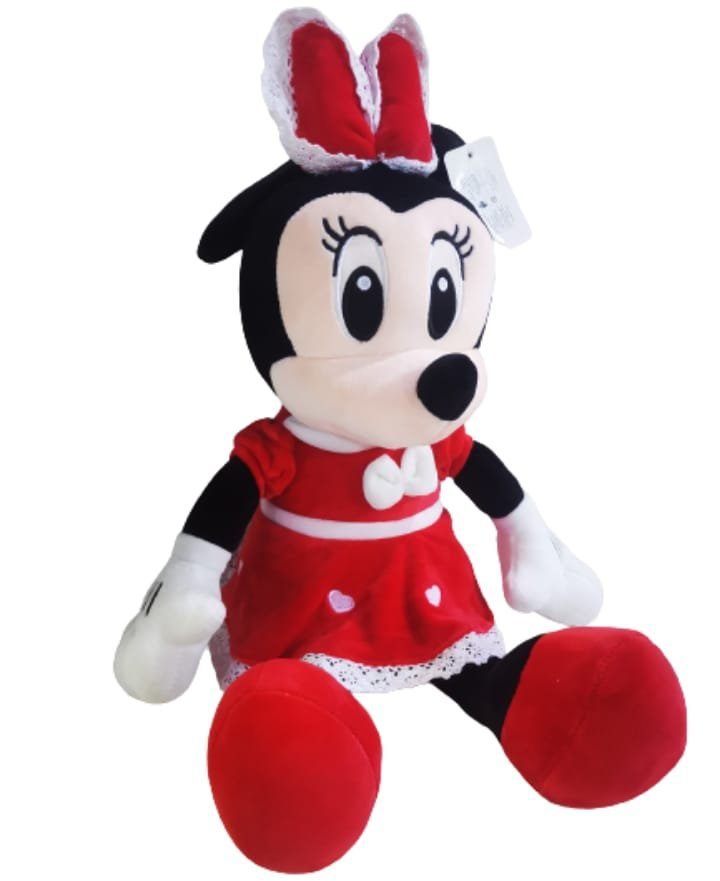 Peluche Minnie Disney 55cm rouge | GoBébé.ma