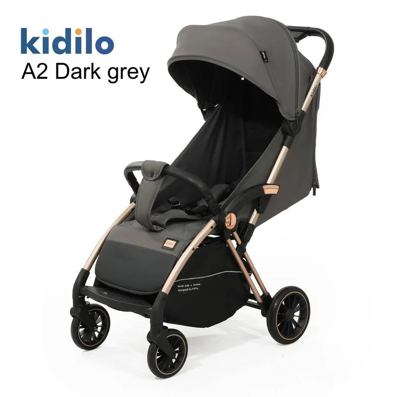 Poussette Auto Pliante A2 – Kidilo pour Bébé Chic | GoBébé.ma